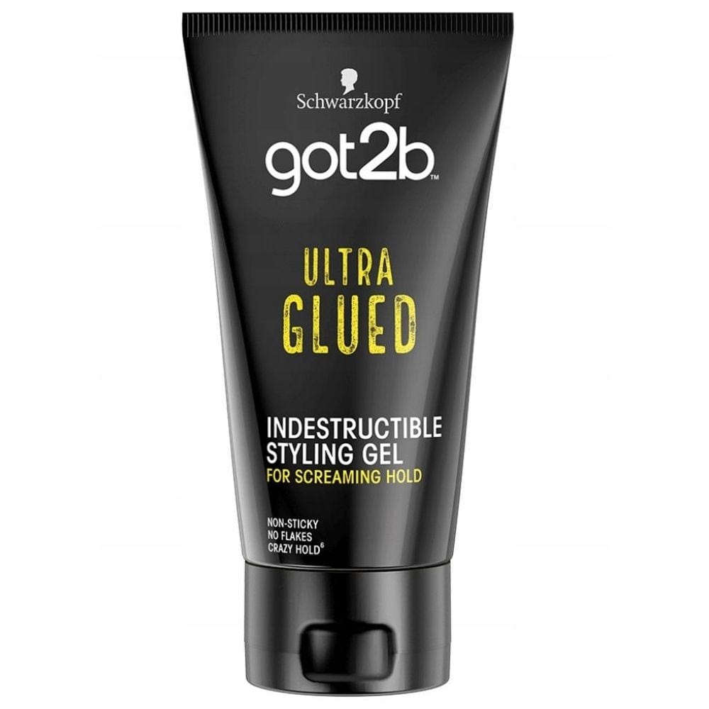 Schwarzkopf got2b Ultra Glued Extreme Hold Hair Styling Gel - 150 ml – Medpak