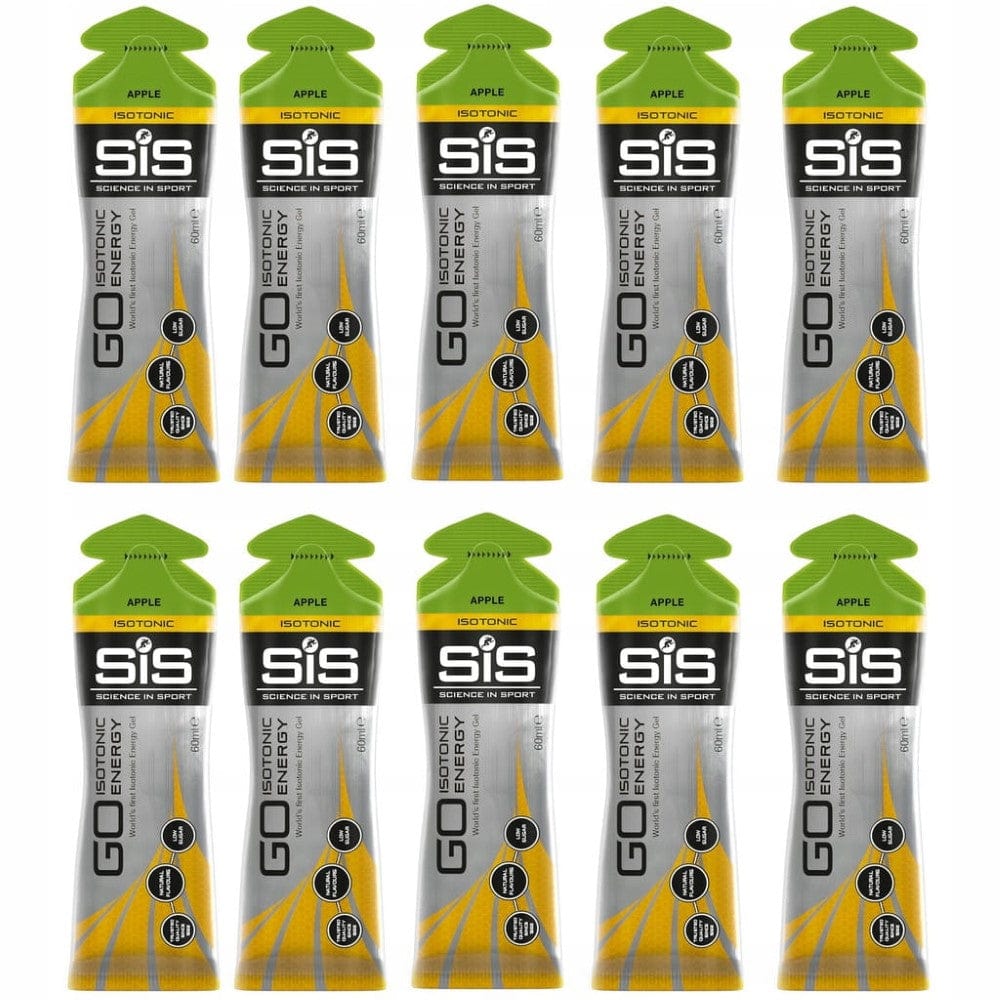 SIS GO Isotonic Energy, Apple - 60 ml x 10 pieces – Medpak