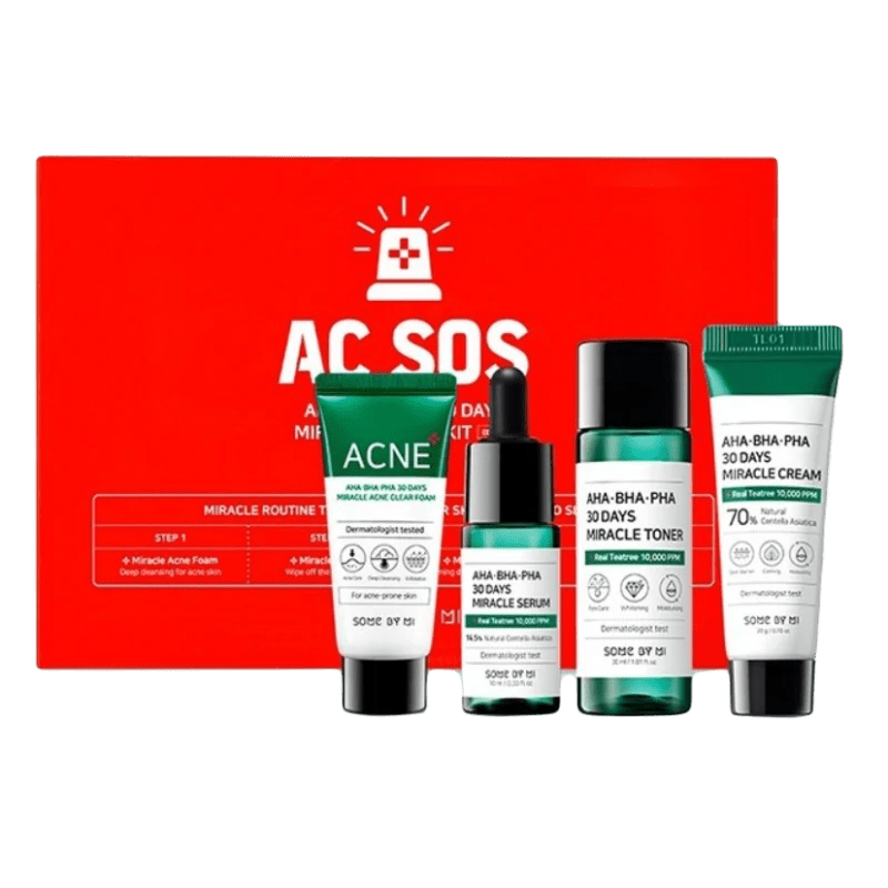 Some By Mi AHA BHA PHA 30 Days Miracle AC SOS - Acne Skin Set – Medpak